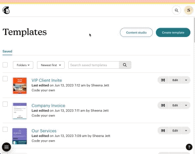 MailChimp Templates for Gmail™ by cloudHQ